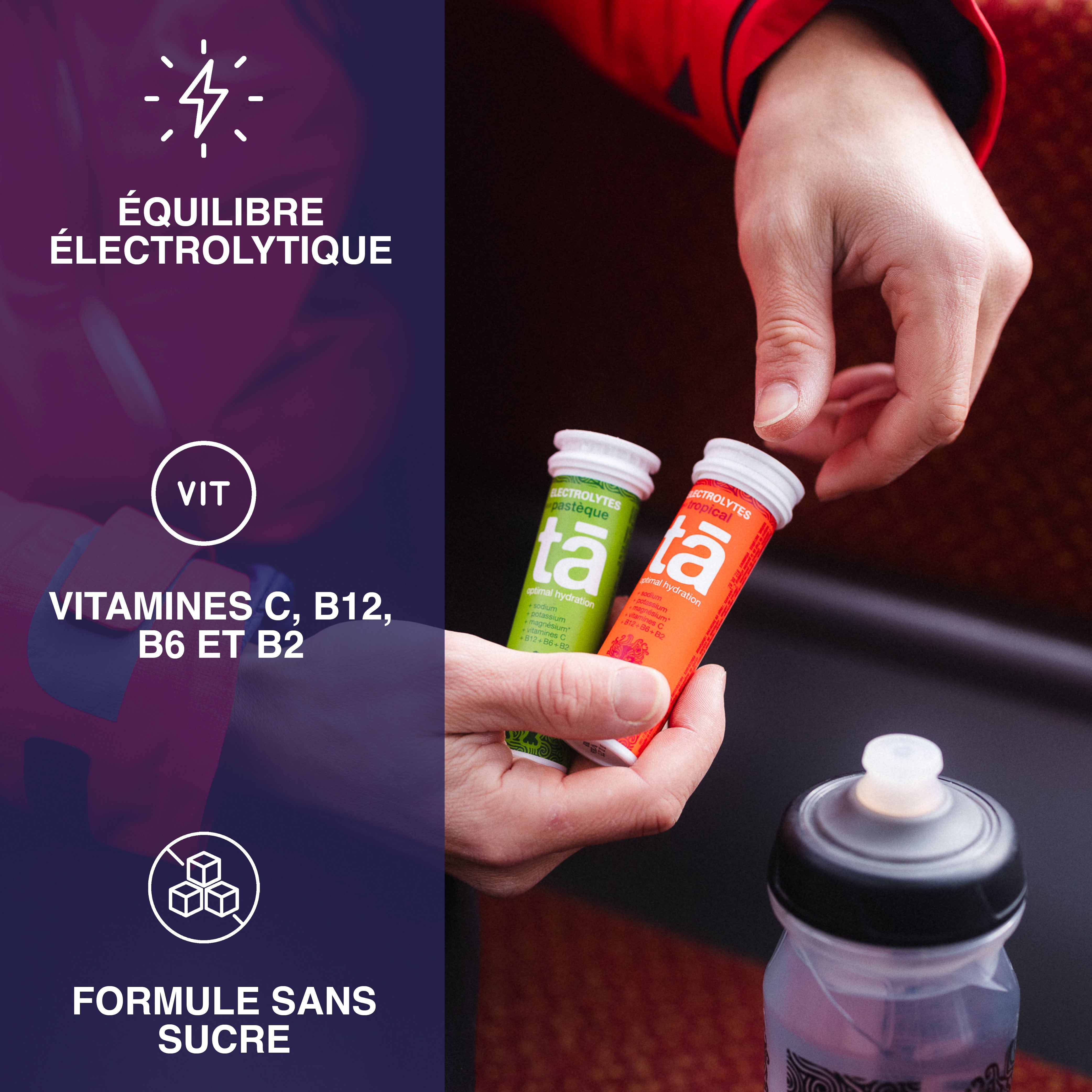 Pastilles Hydratation - Optimal Electrolytes 🇫🇷 – Tā Energy